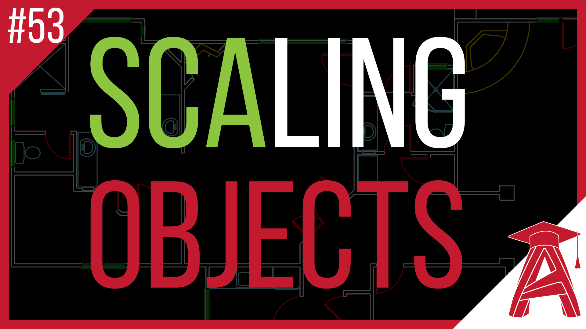 Scaling Objects Autocad Student